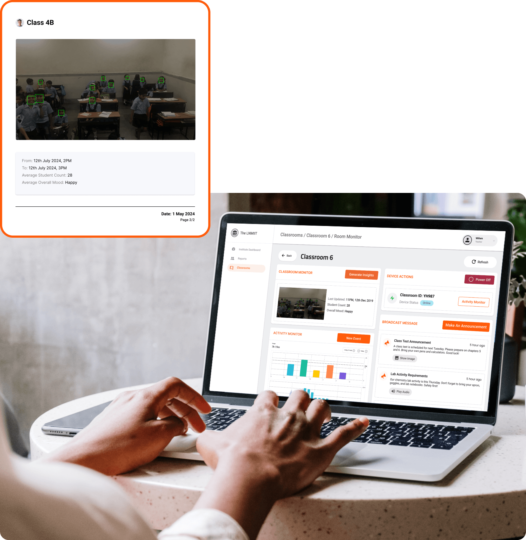EyeRIS A10: AI-Powered Interactive Digital Board for Smarter Classrooms