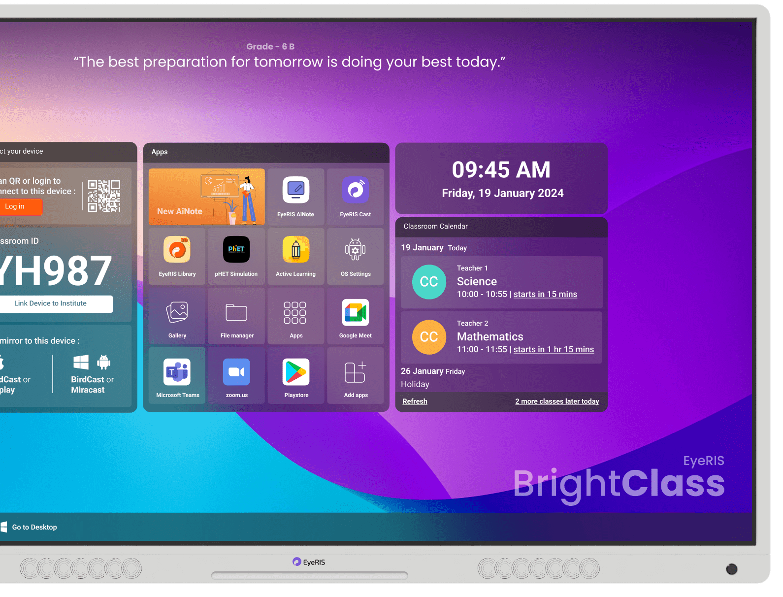 EyeRIS Digital Board - The World’s First AI Digital Board for Next-Gen ...